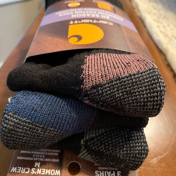 Carhartt | Accessories | Carhartt All Season 3 Pairs Crew Socks | Poshmark